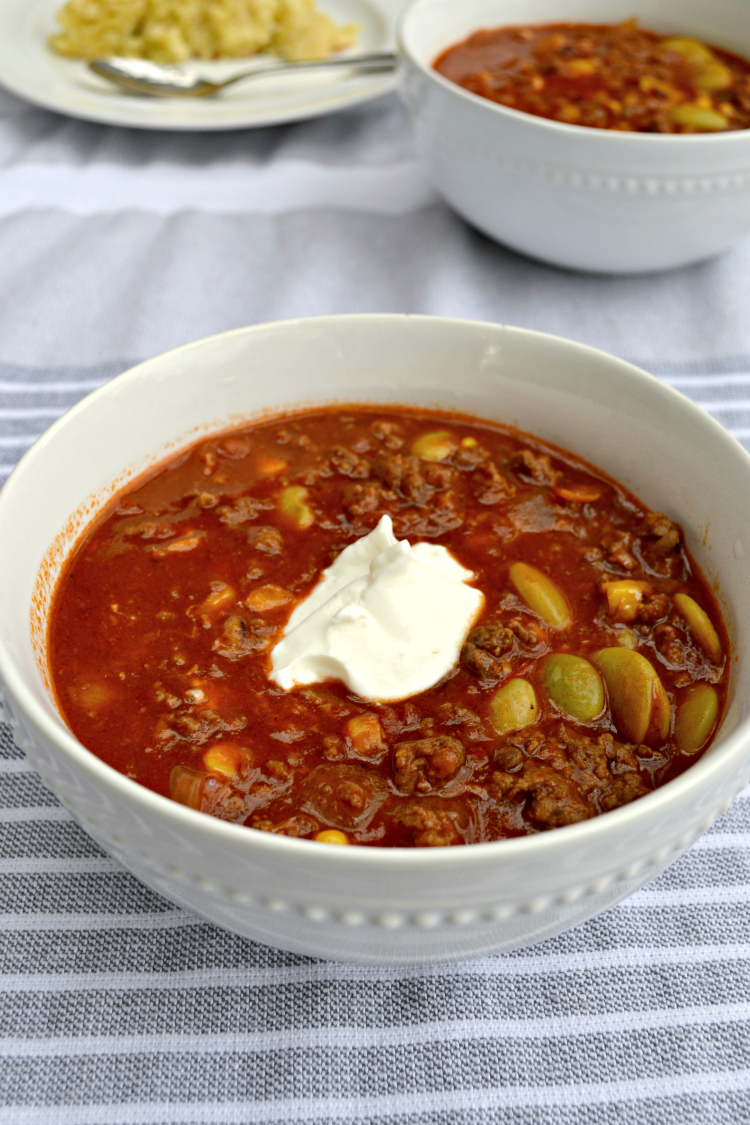 Brunswick Stew with Beef and Pork Sausage - Blue Cheese Bungalow